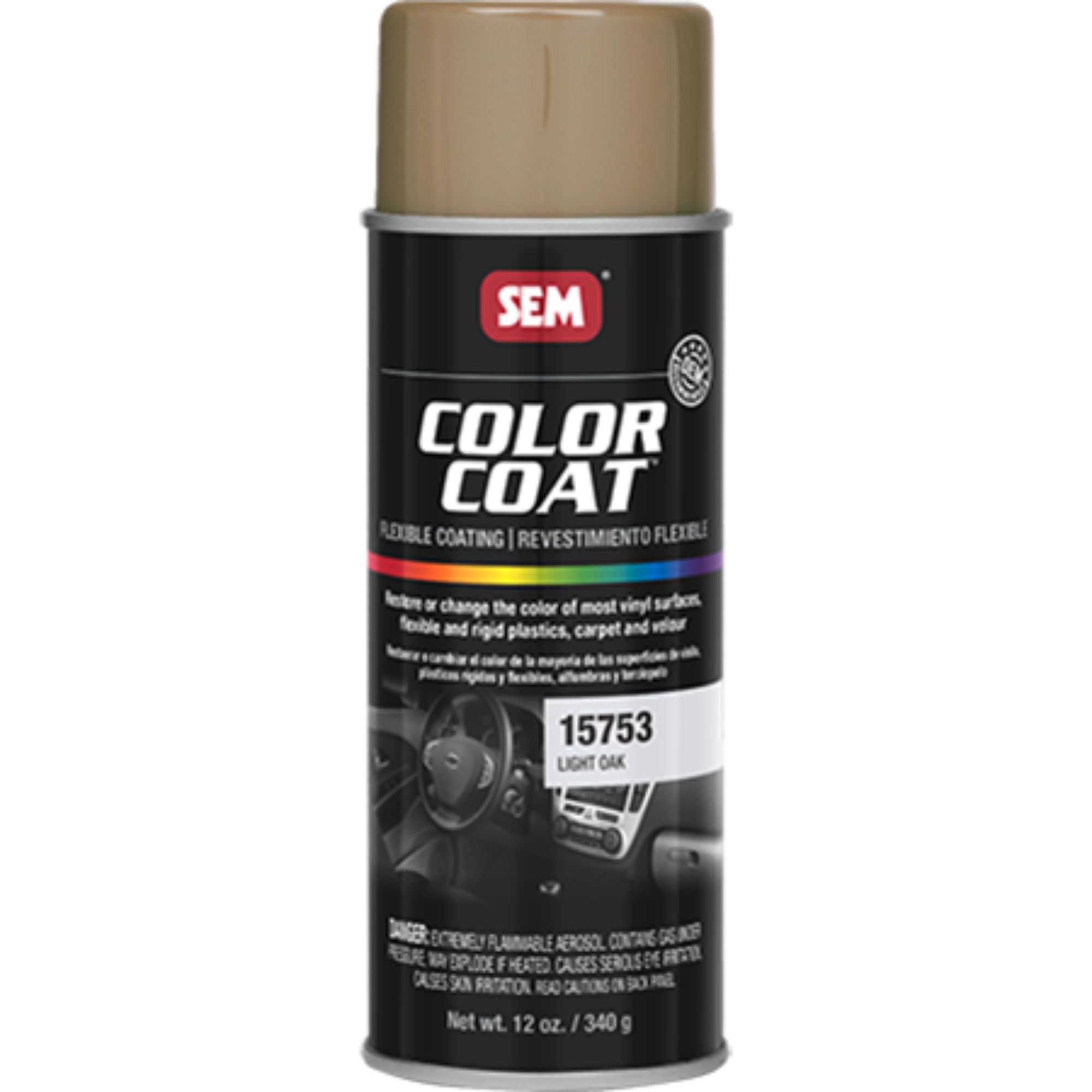 SEM Color Coat Automotive Vinyl Paint - 15753 Lt Oak – AutoMarinePro.com